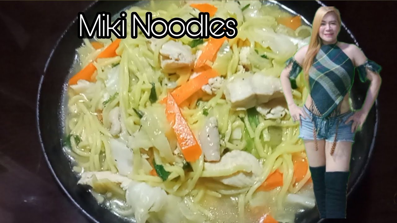 Miki Noodles with Chicken - YouTube