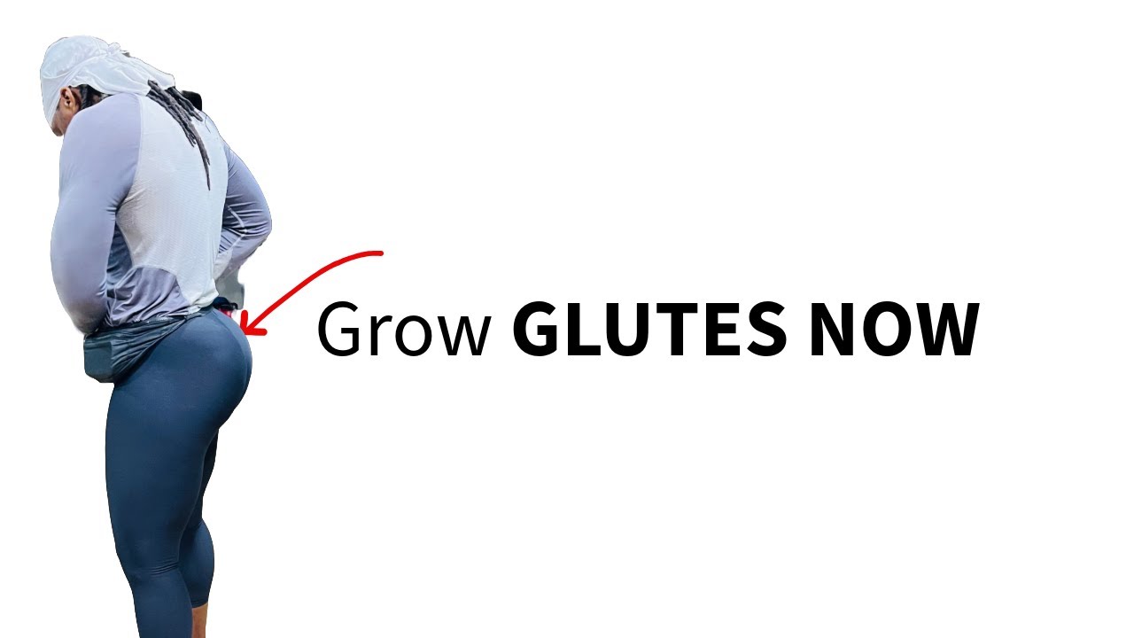 GROW GLUTES no BBL REQUIRED - YouTube