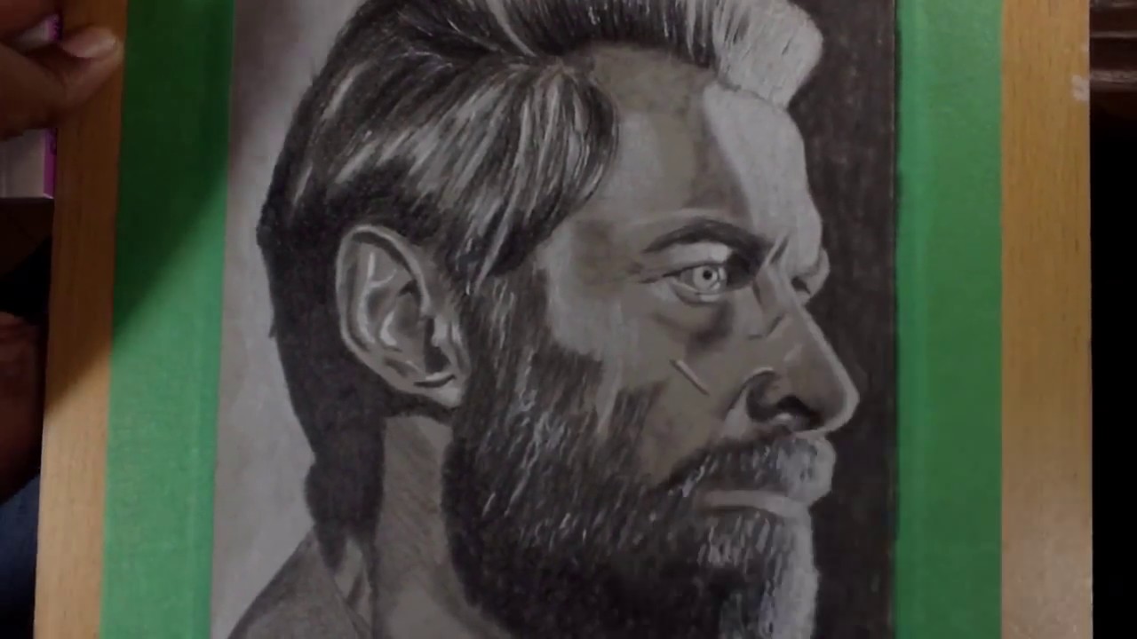 How to draw Logan - Wolverine - Как нарисовать Логана - dessiner Logan ...