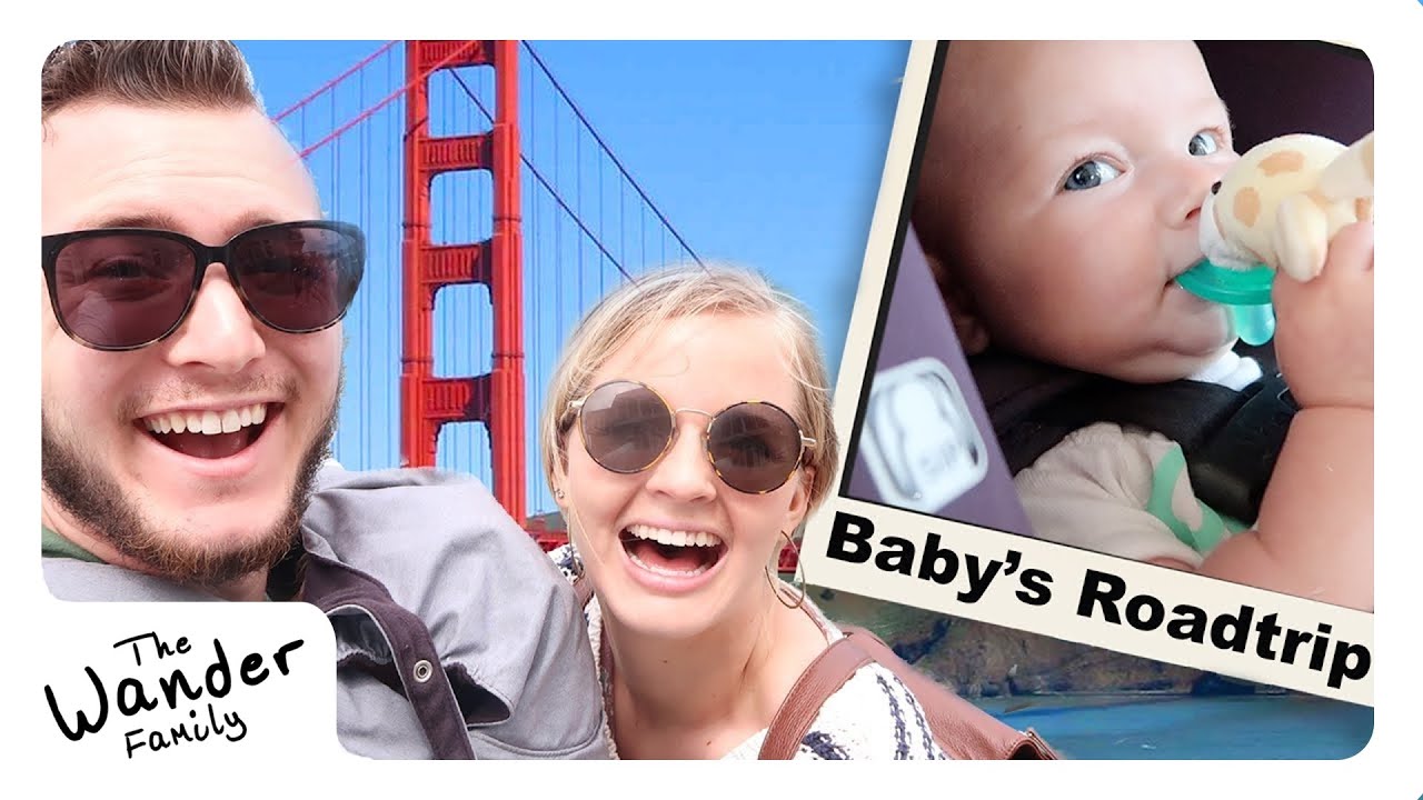 16 HOUR DRIVE WITH BABY! (Day 2) | The Wander Family - YouTube