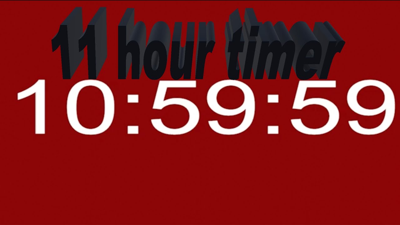 #Timer #Countdown11 Hour Timer 11 Hours Countdown 11 Stunden Countdown ...