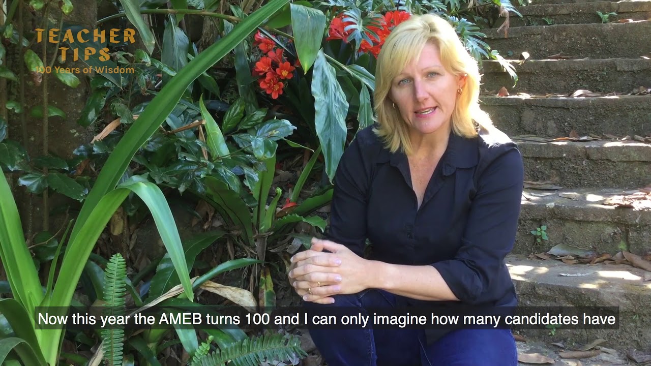 AMEB Teacher Tips - Project Ambassador Alyson Locke - YouTube