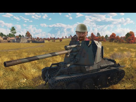 The Ultimate Swedish Tank Destroyer: PVKV-II war Thunder - YouTube