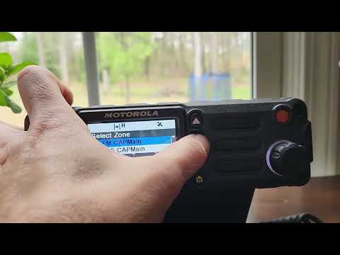 Basics of the Motorola APX 4500 in under 3 minutes - YouTube