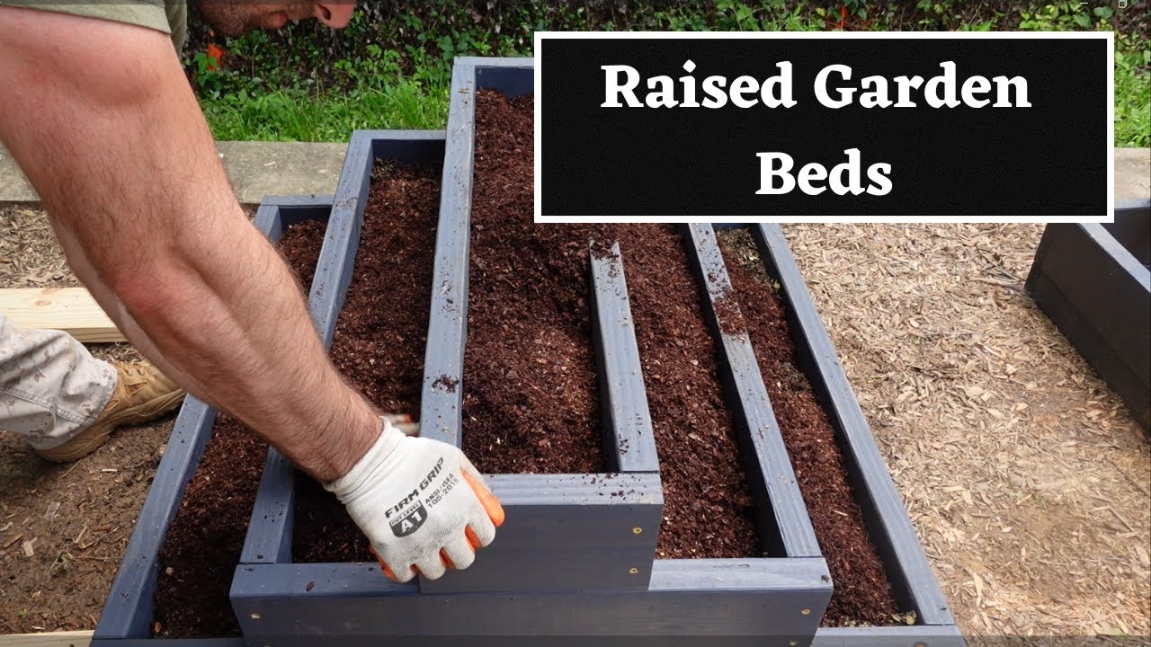 Building Quick and Easy DIY Raised Garden Beds - YouTube