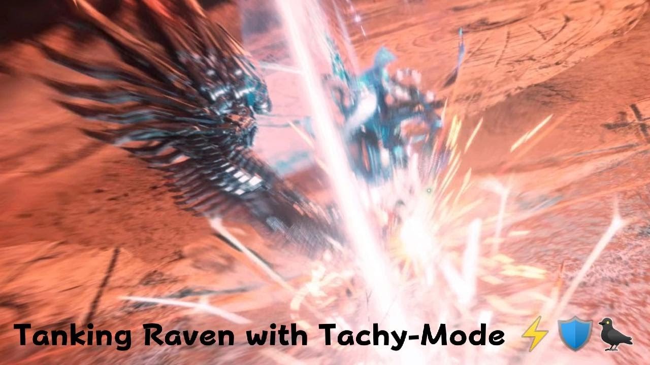 Stellar Blade ⚡🛡️🐦‍⬛ Tanking Raven with Tachy-Mode - YouTube