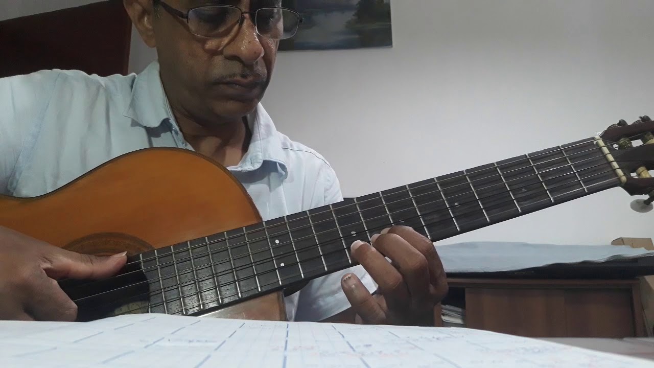 Ruwata ruwe(T.M.Jayaratne)introduction Tutorial in F major - YouTube