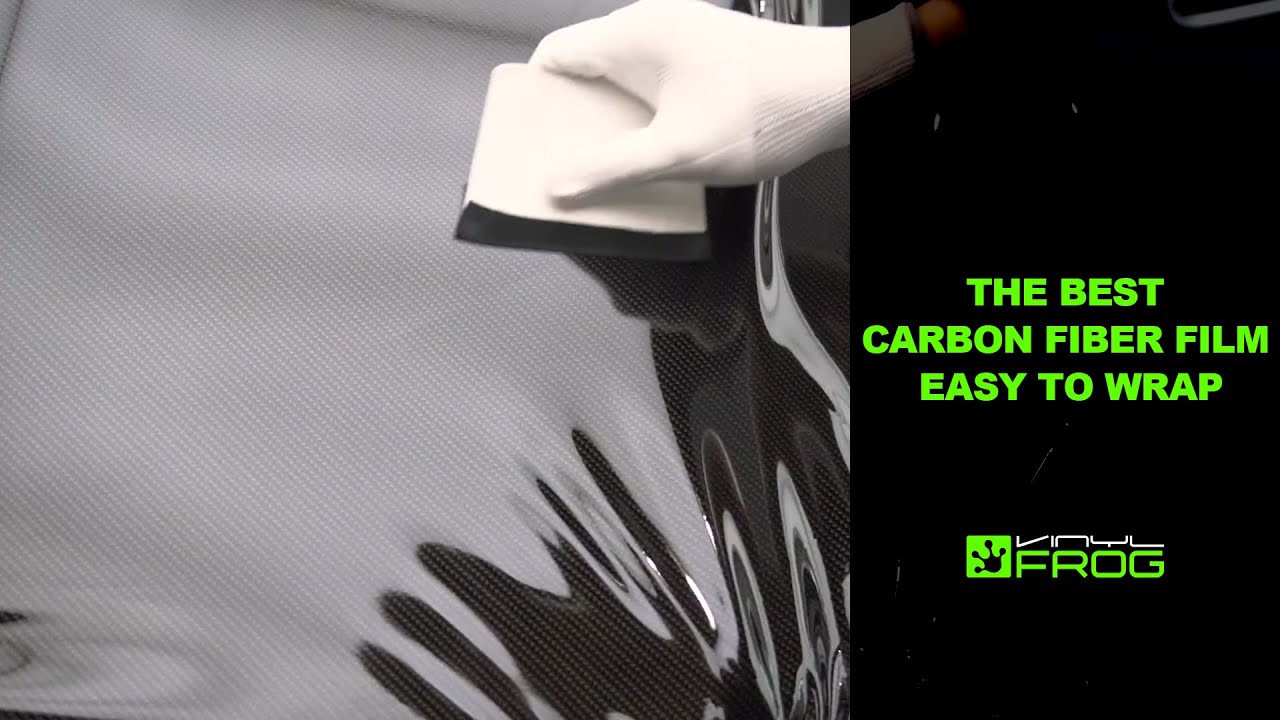 The Best Carbon Fiber Film Easy to Wrap | VinylFrog - YouTube