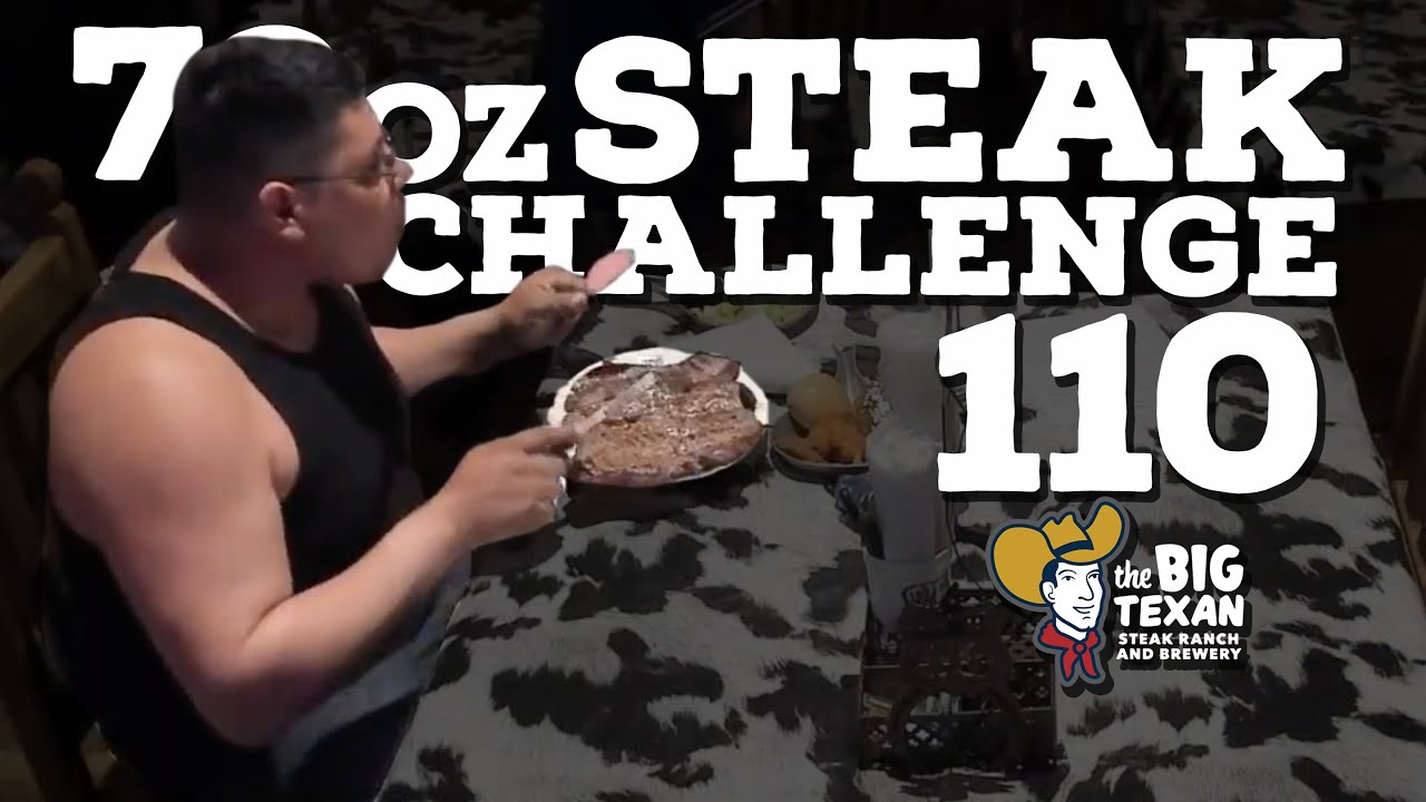 110 | 72oz Steak Challenge | Big Texan Live Stream - YouTube