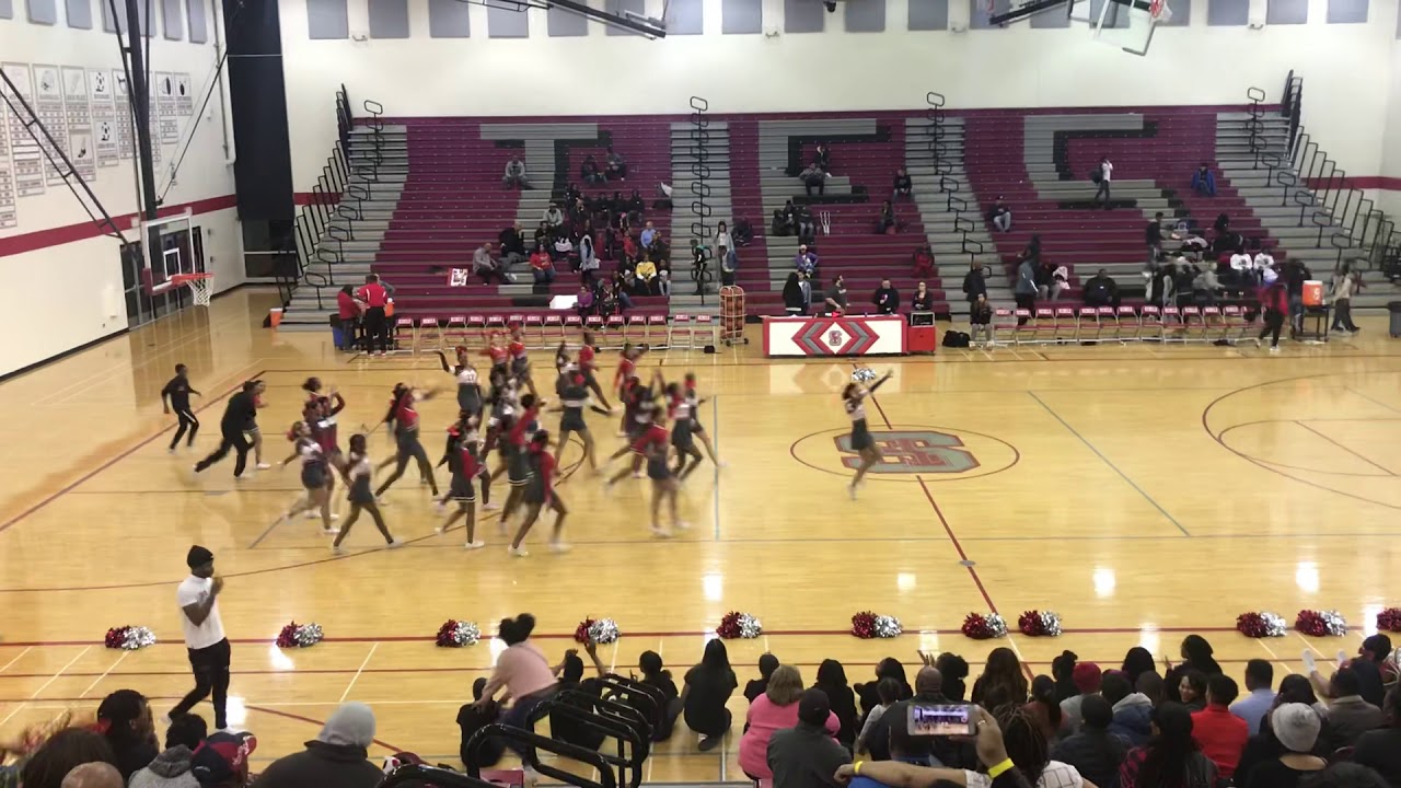 TFS CHEER SENIOR NIGHT 2020 basketball season - YouTube
