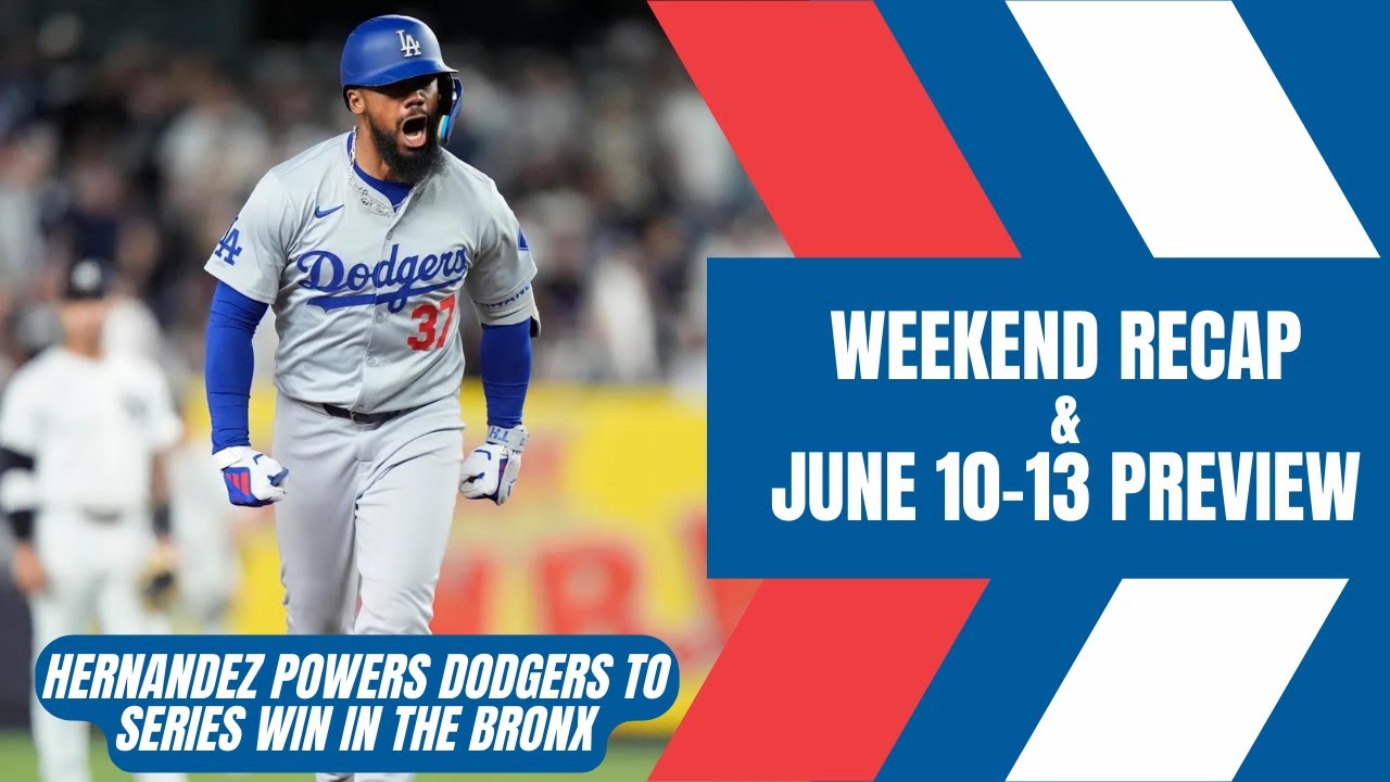 MLB Weekend Recap & June 10-13 Preview - YouTube