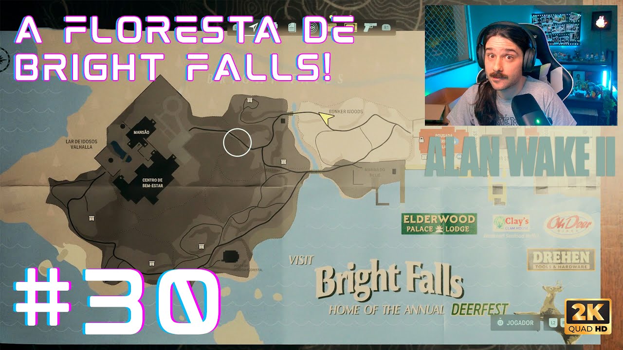Investigando a FLORESTA DE BRIGHT FALLS! - Alan Wake 2 #30 - YouTube