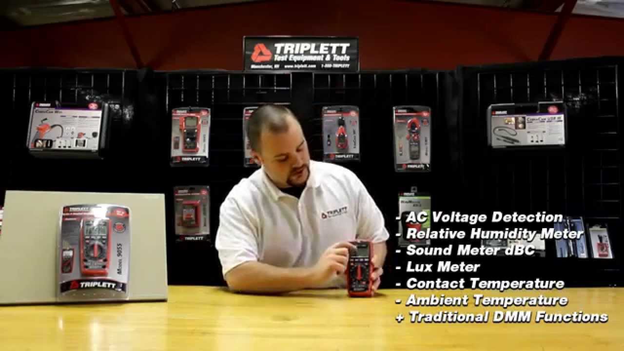 Triplett Test Equipment Tools Model 9055 Product Video - YouTube
