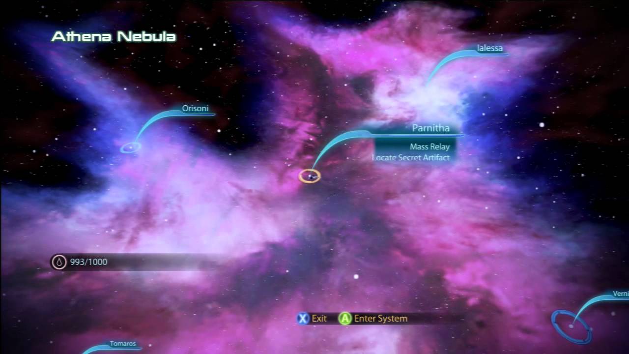 Mass Effect 3 Athena Nebula