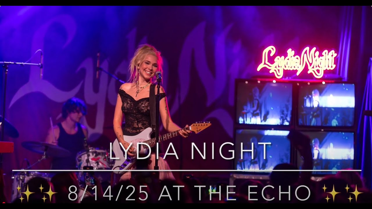 From The Regrettes to Solo Pop Star: Lydia Night Live at The Echo - YouTube