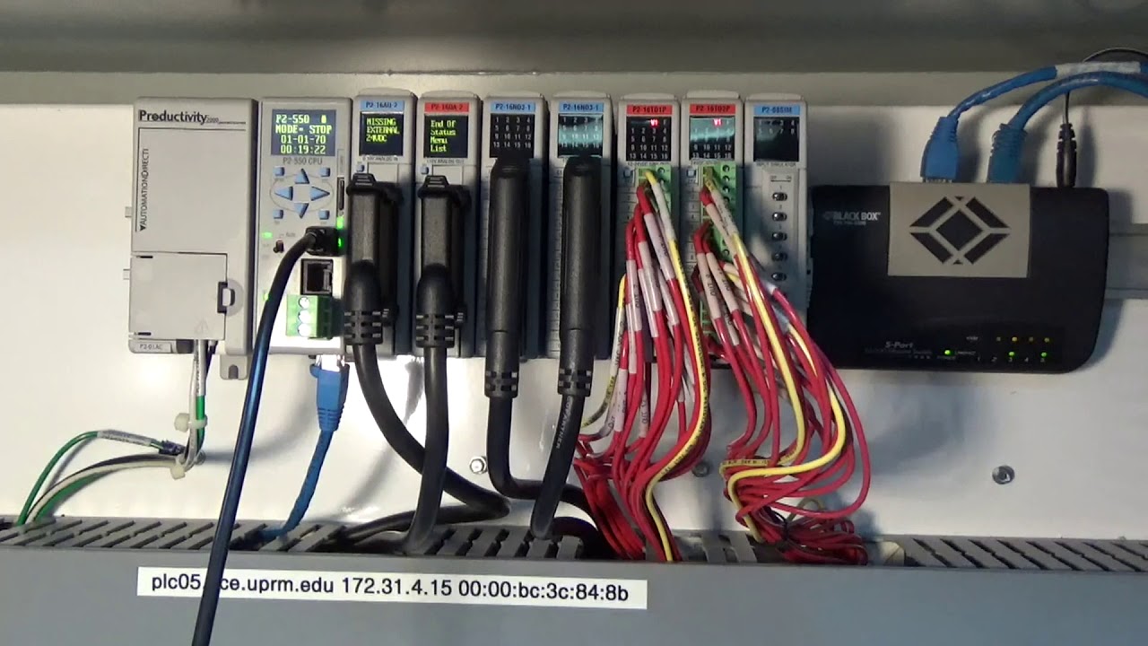 Configuración inicial del PLC "Productivity 2000" - YouTube