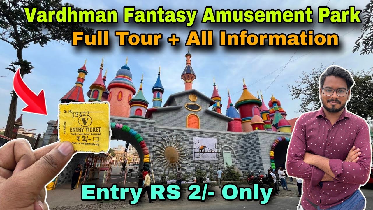 Vardhman fantasy amusement park mira road/ vardhman fantasy amusement park - All Rides - YouTube