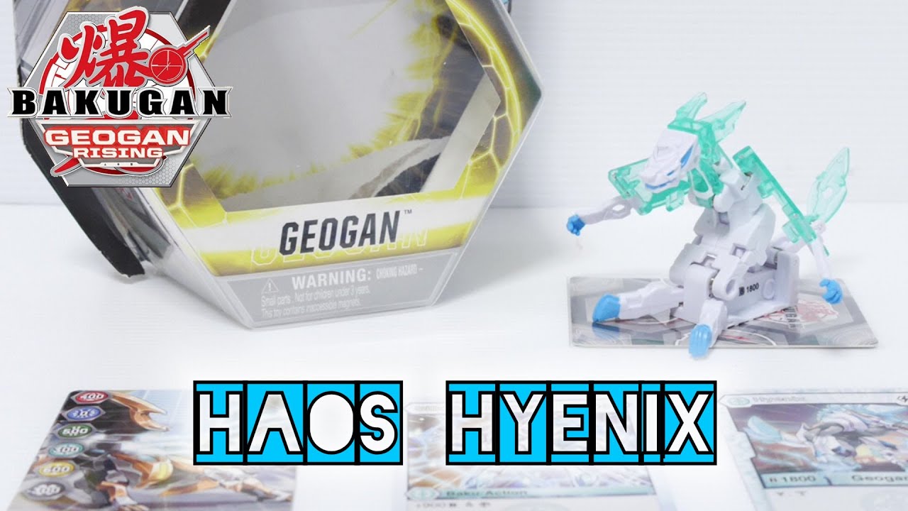 HAOS HYENIX Geogan Single Pack | Geogan Rising | BAKUGAN UNBOX - YouTube