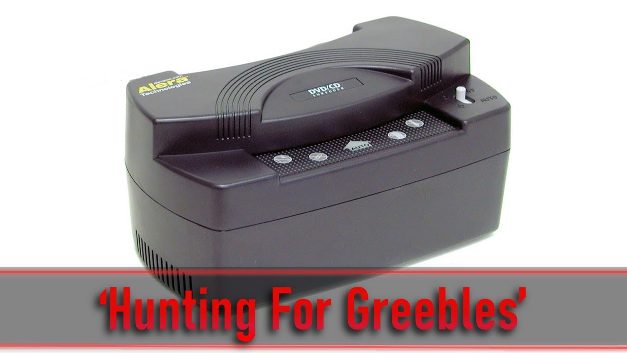 What's inside a CD/DVD Shredder | Hunting for Greebles - YouTube