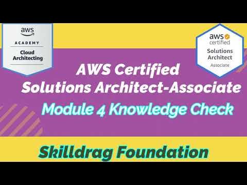 AWS Academy Cloud Architecting - Module 4 Knowledge Check - YouTube