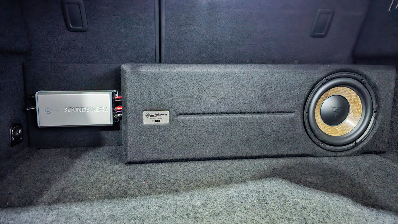 Audi A3 só Acrésc. Graves c/ Sub Focal 8", Amplif Soundstream by ...