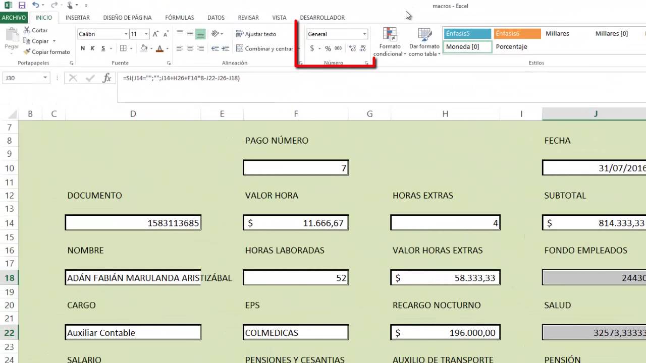 Excel Trucos y Actividades Macro Guardar Registro - YouTube