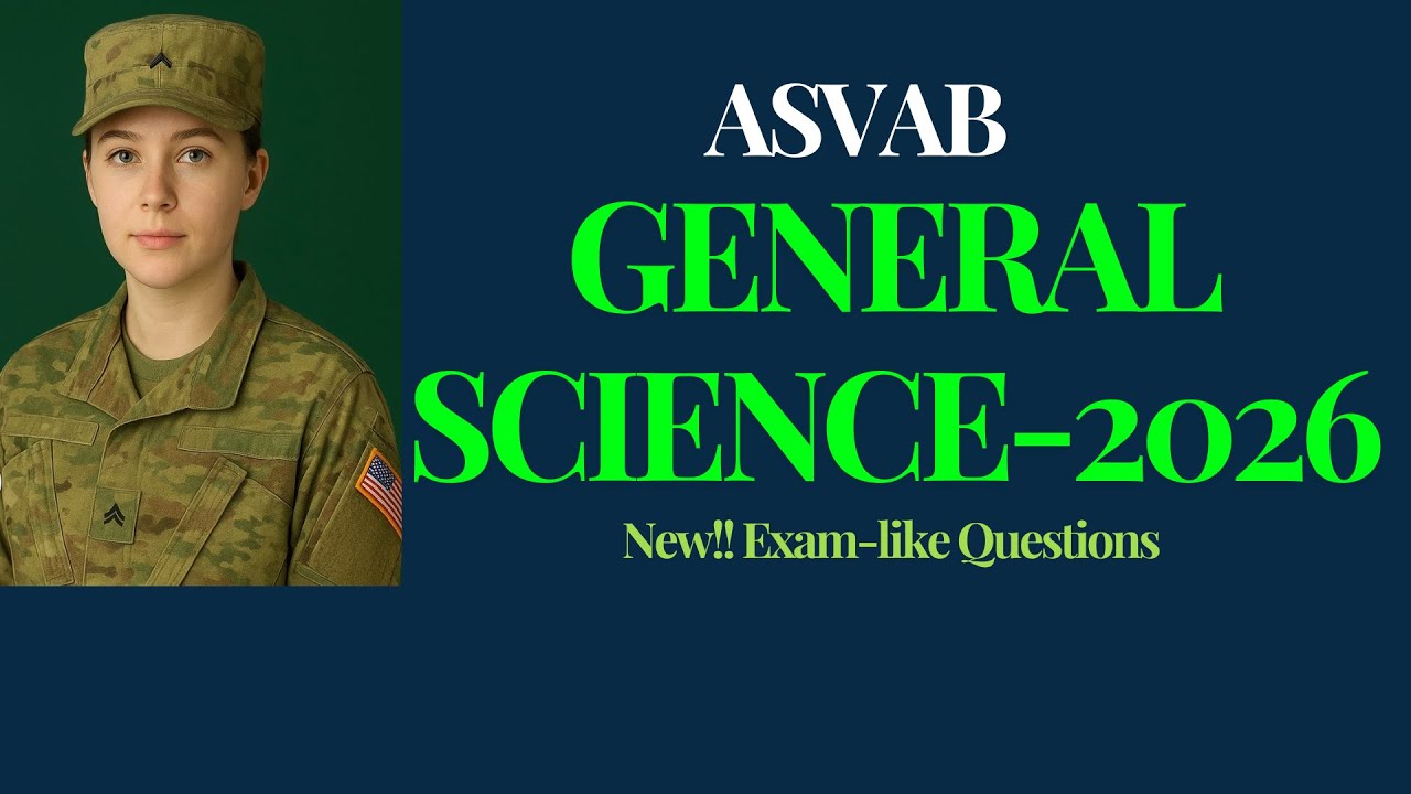 New!! ASVAB General Science Question Review 🧠📘 #ASVAB #GeneralScience # ...