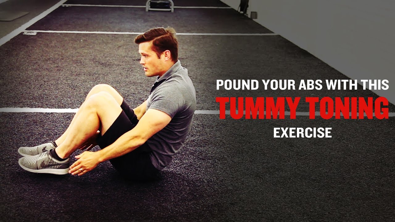 Pound Your Abs With This Tummy Toning Exercise - YouTube