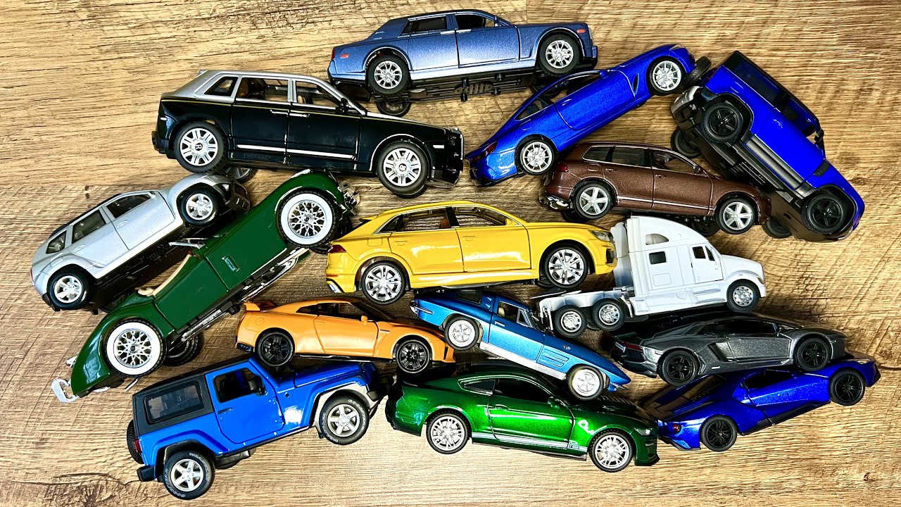 Huge Diecast Metal Scale Model Cars Collection - Cars in Hands / Toy ...
