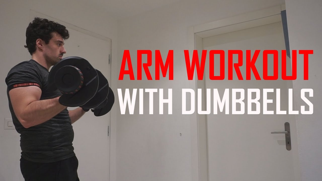The ONLY Arm Workout You Need (With Dumbbells) - YouTube