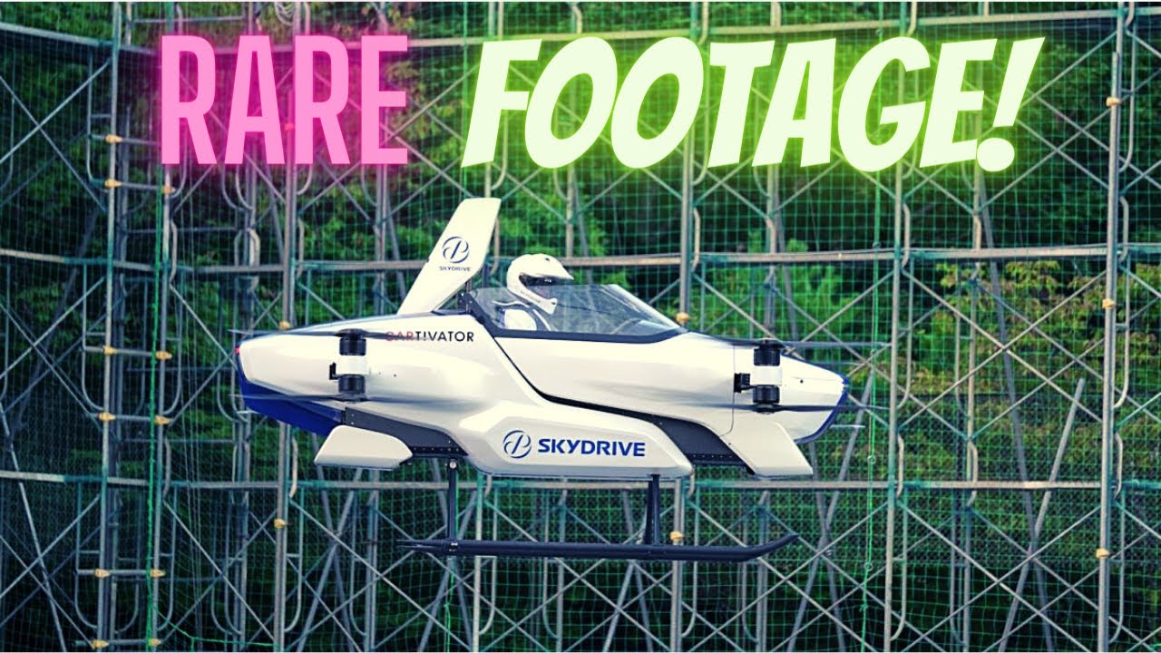 SkyDrive Flying Car Japan | SkyDrive Project SD-03 - YouTube