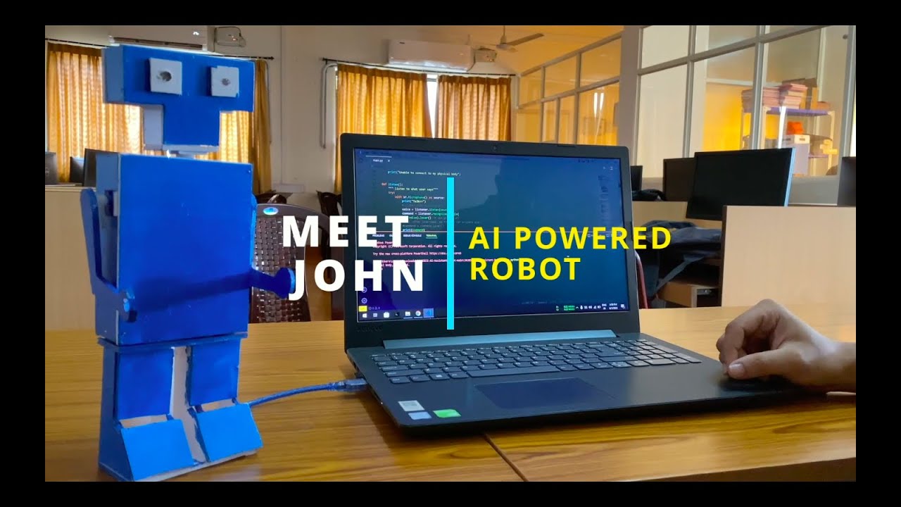 JOHN: AI Powered Robot - YouTube