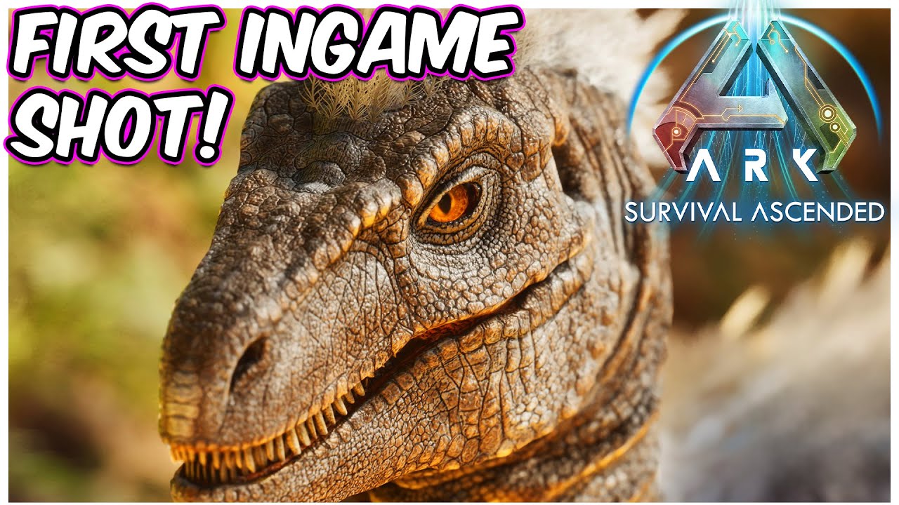 The First Official In-Game Shot Of ARK SURVIVAL ASCENDED IS HERE ...