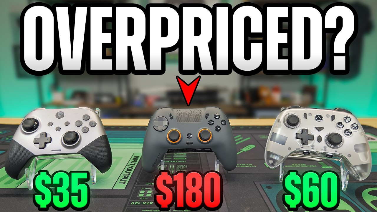 DON'T Buy Expensive Game Controllers..... - YouTube