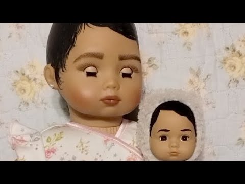 Repainted American Girl Biddy Baby And Blix - YouTube