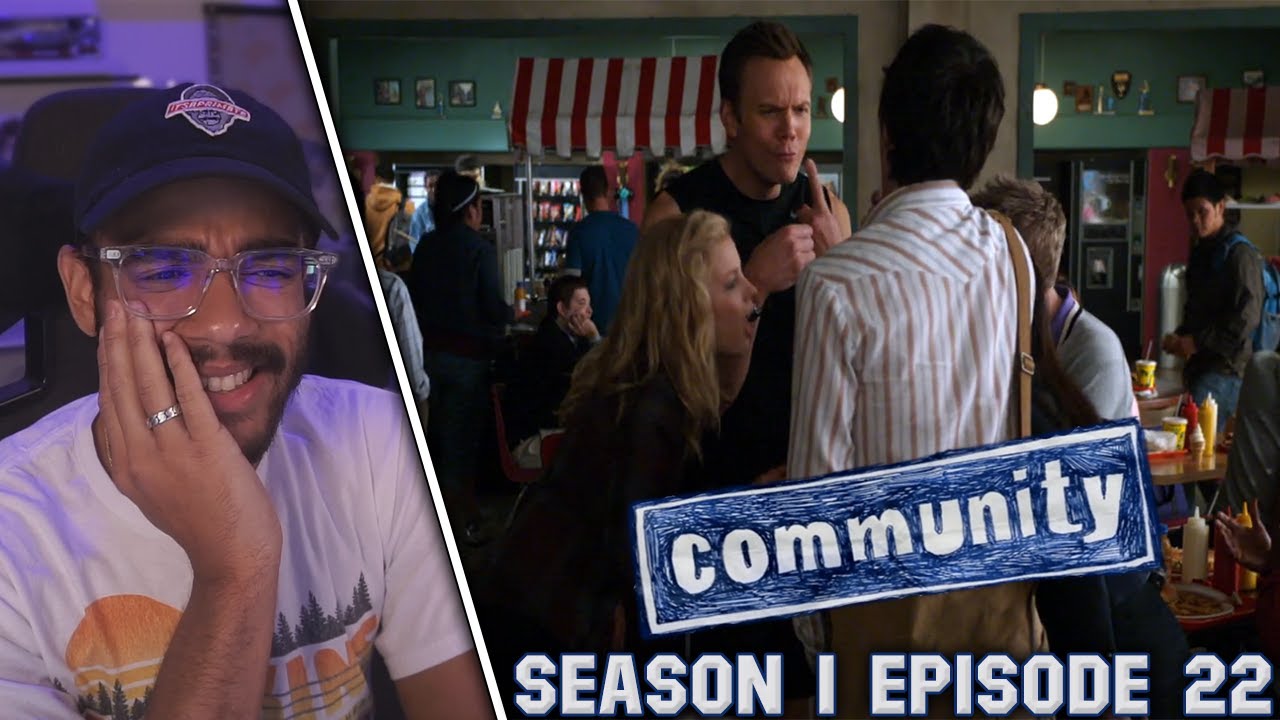 Community: Season 1 Episode 22 Reaction! - The Art of Discourse - YouTube