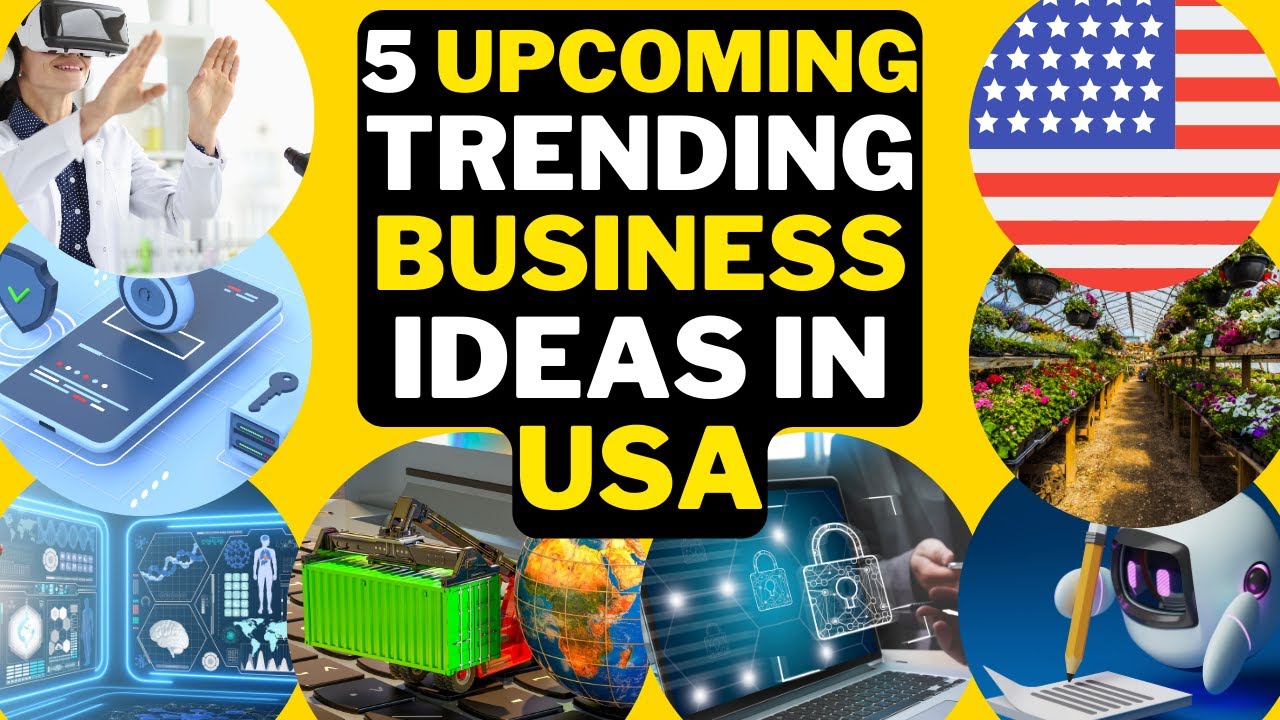 🇺🇸 5 Upcoming Trending Business Ideas In USA | Best Business Trends In ...