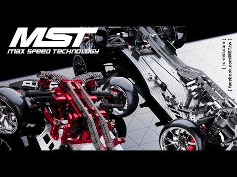 MST FXX-D VIP 2WD RC Drift Chassis TestRun - YouTube