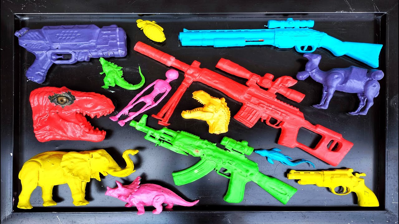 Cleans Sniper Rifles, Shotgun, AK47, Glock Pistol, M16 Gun, Mouser Gun ...