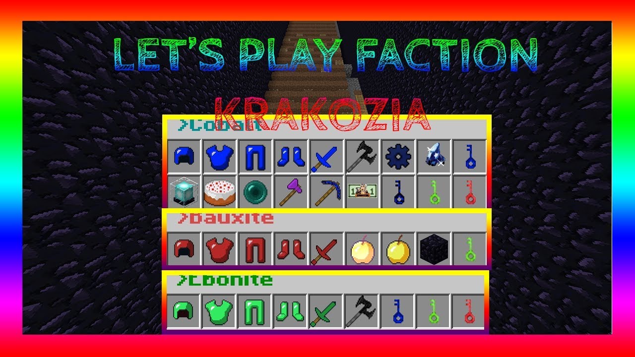 [Minecraft] | Let's Play Faction | Krakozia #3 : ON OUVRE DES CAISSES ...