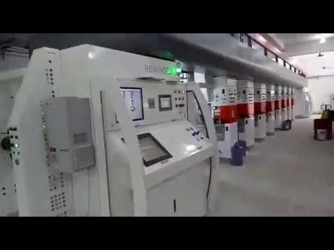 Pelican Rotogravure Printing Machine ( Pack Point) - YouTube