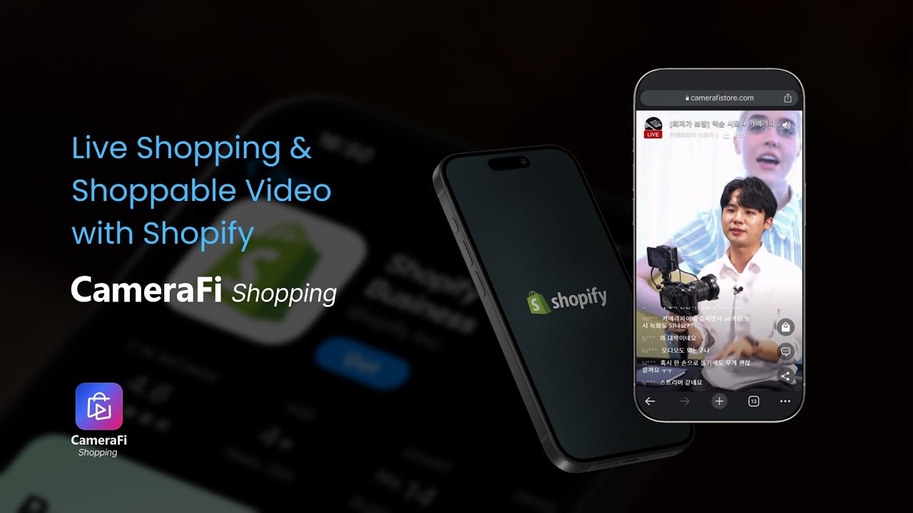 Boost Your Shopify Store with Live Shopping & Shoppable Video: CameraFi ...