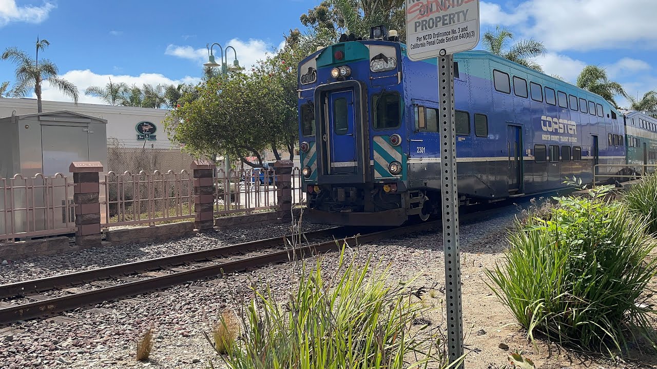 Railfanning Carlsbad village and Santa Fe Depot with others Ft ...