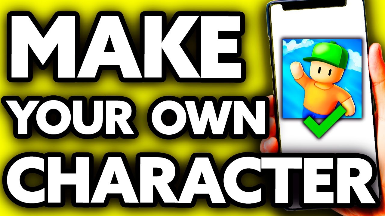 How To Make Your Own Character In Stumble Guys (Very Easy!) - YouTube