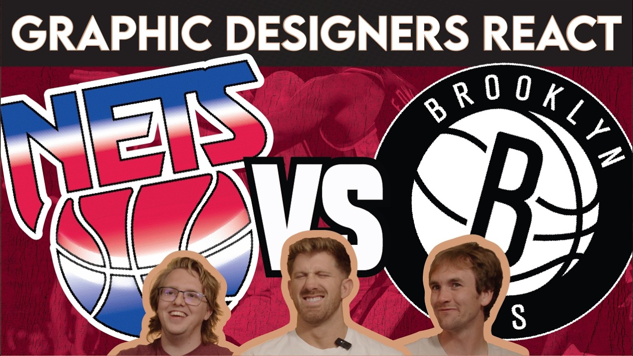 Graphic Designers React to WORST & BEST NBA Logos | 3 - YouTube