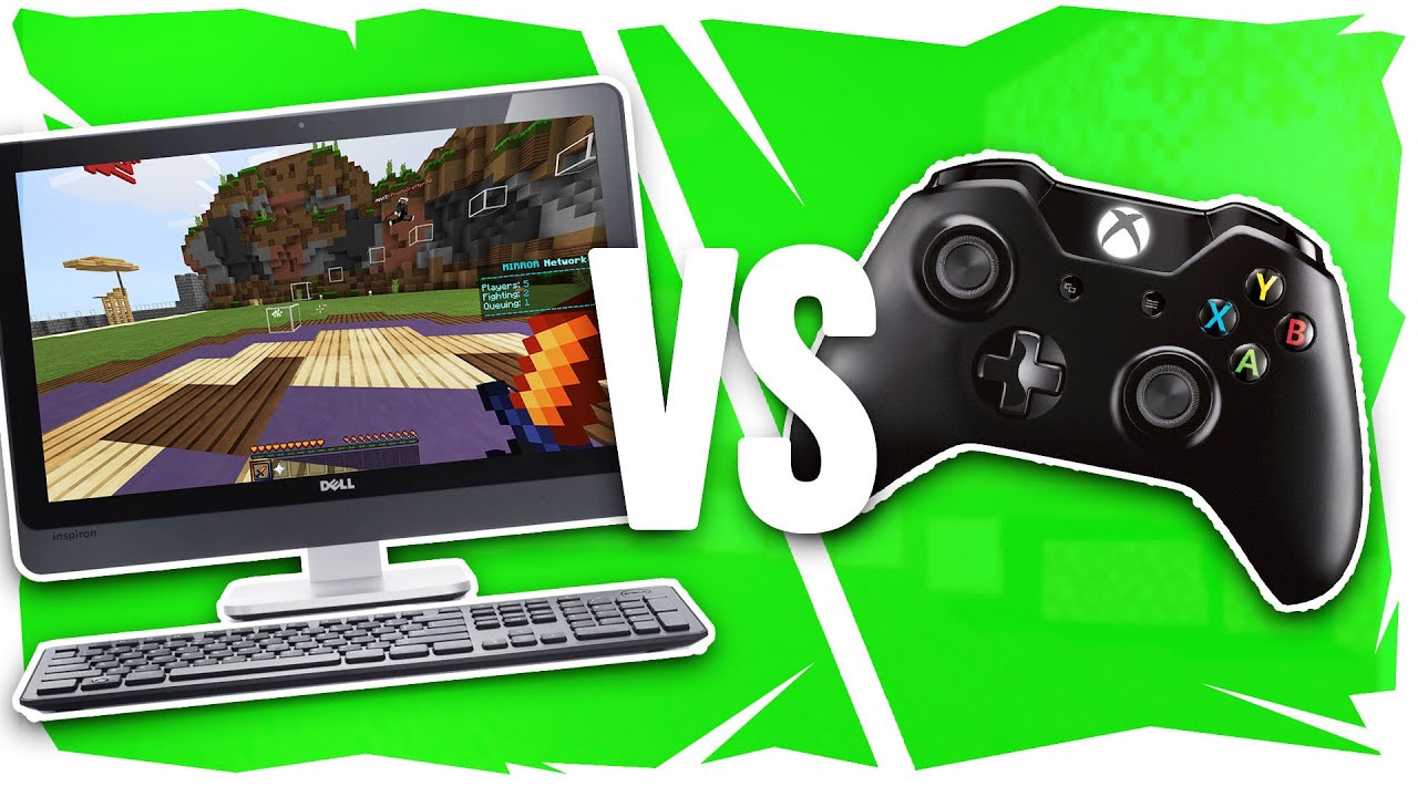 CONTROLLER VS WINDOWS 10! (Minecraft Bedrock PVP) - YouTube