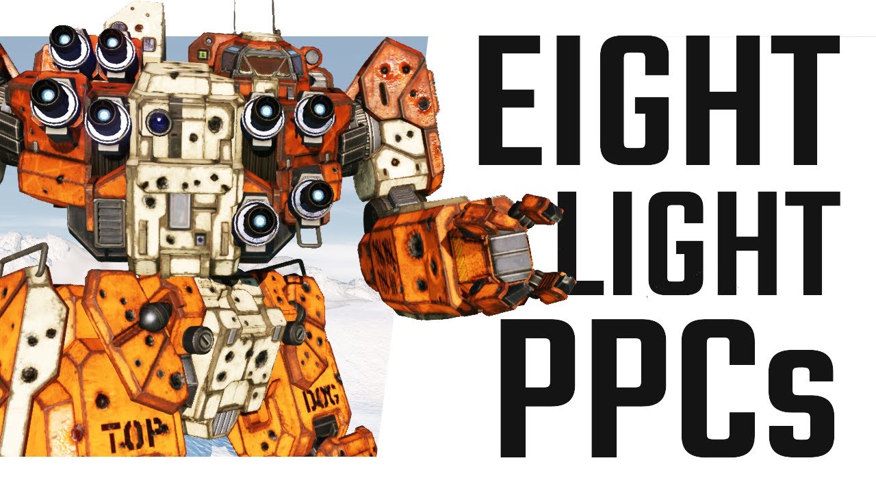 Insane Eight Light PPC Thunderbolt Build - Mechwarrior Online The Daily ...