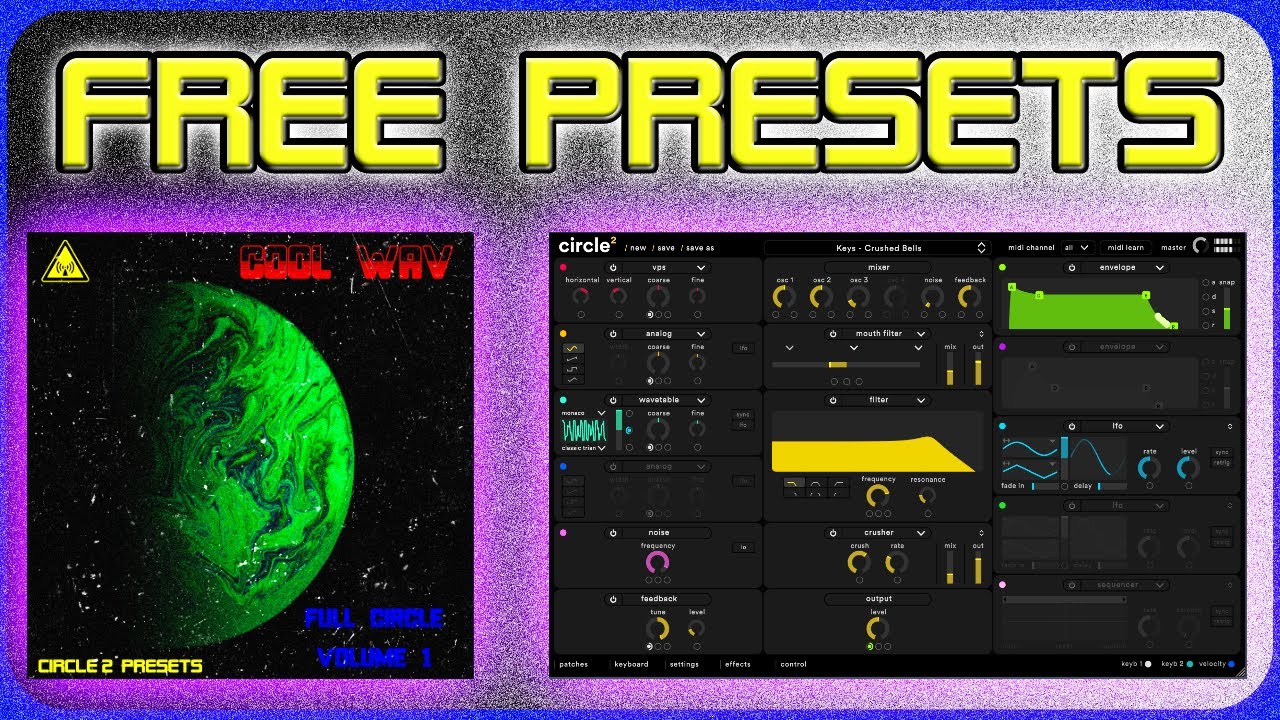 Free FAW Circle 2 Presets | Cool WAV - Full Circle V1 - YouTube
