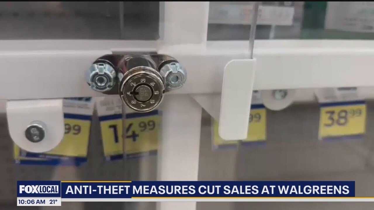Anti-theft measures cut sales at Walgreens - YouTube