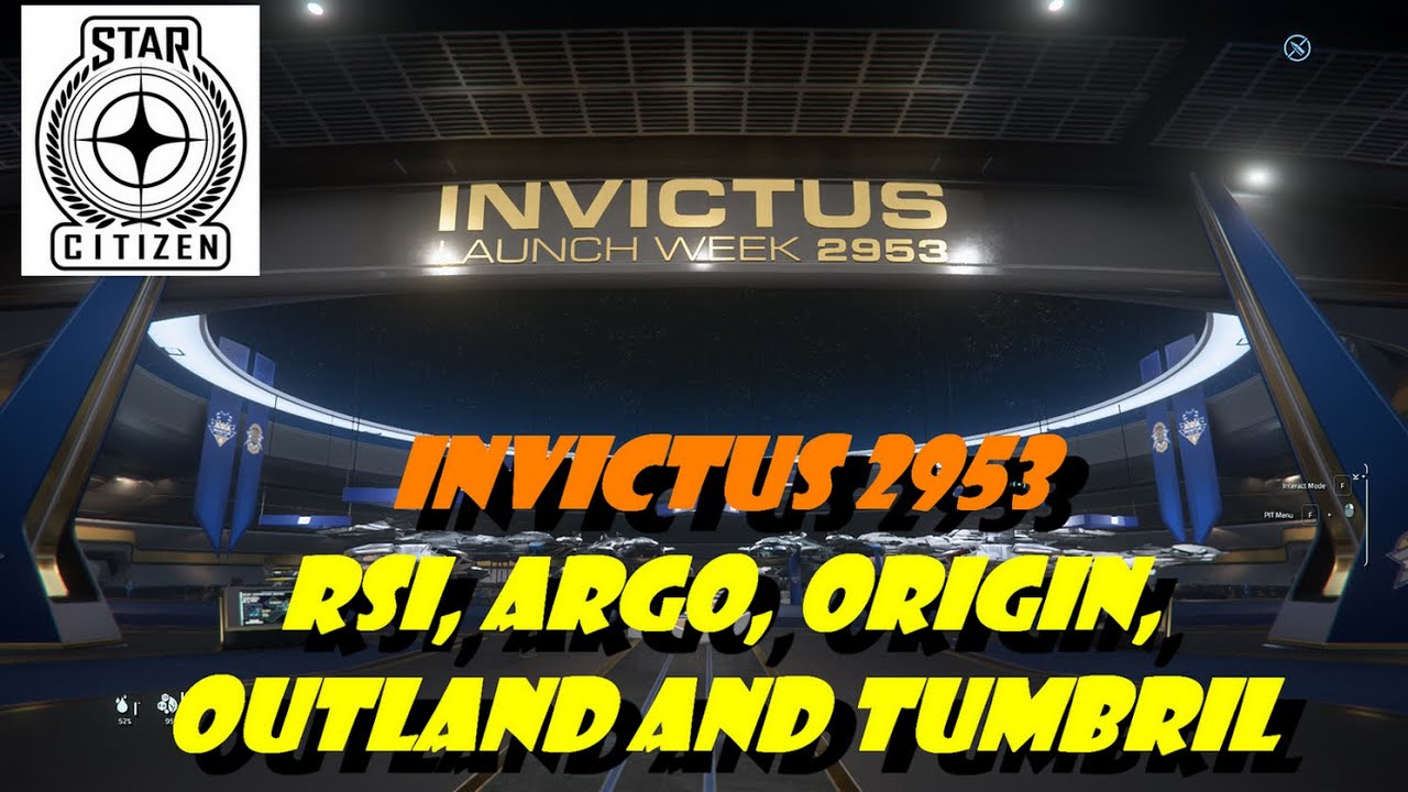 Star Citizen Invictus Launch Week 2953: RSI, Argo, Outland and Tumbril ...